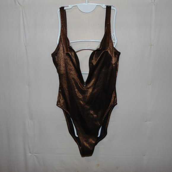 Beach Native | Swim | Shiny Copper Swimsuit 112 | Poshmark